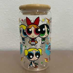 Kitchen | Powerpuff Girls Beer Can Glass Cup | Poshmark